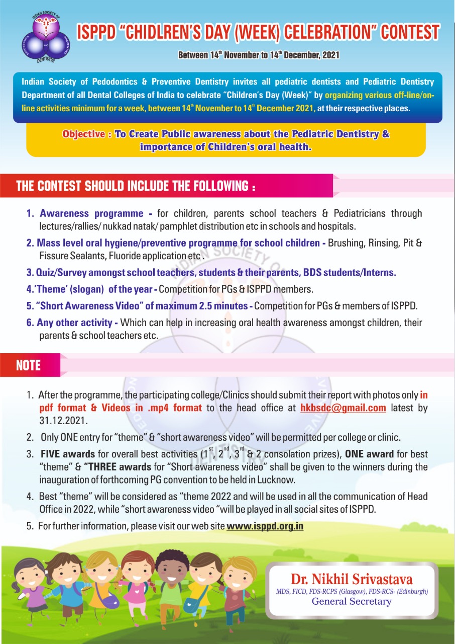 Indian Society of Pedodontics and Preventive Dentistry