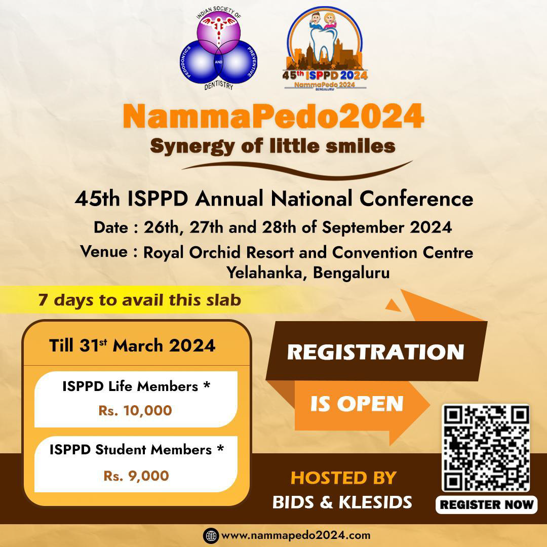Indian Society of Pedodontics and Preventive Dentistry